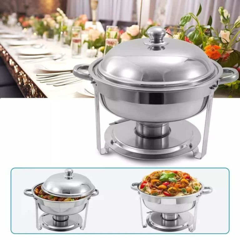 6L Catering Chafer Dish Food Warmer - supa-ecart